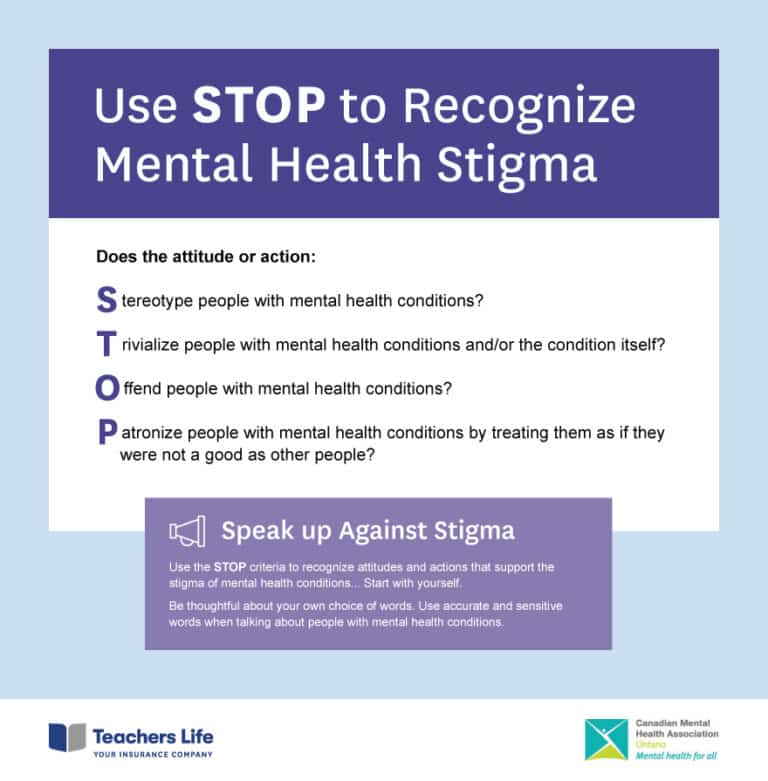 Stigma and Mental Illness in the Classroom - Teachers Life