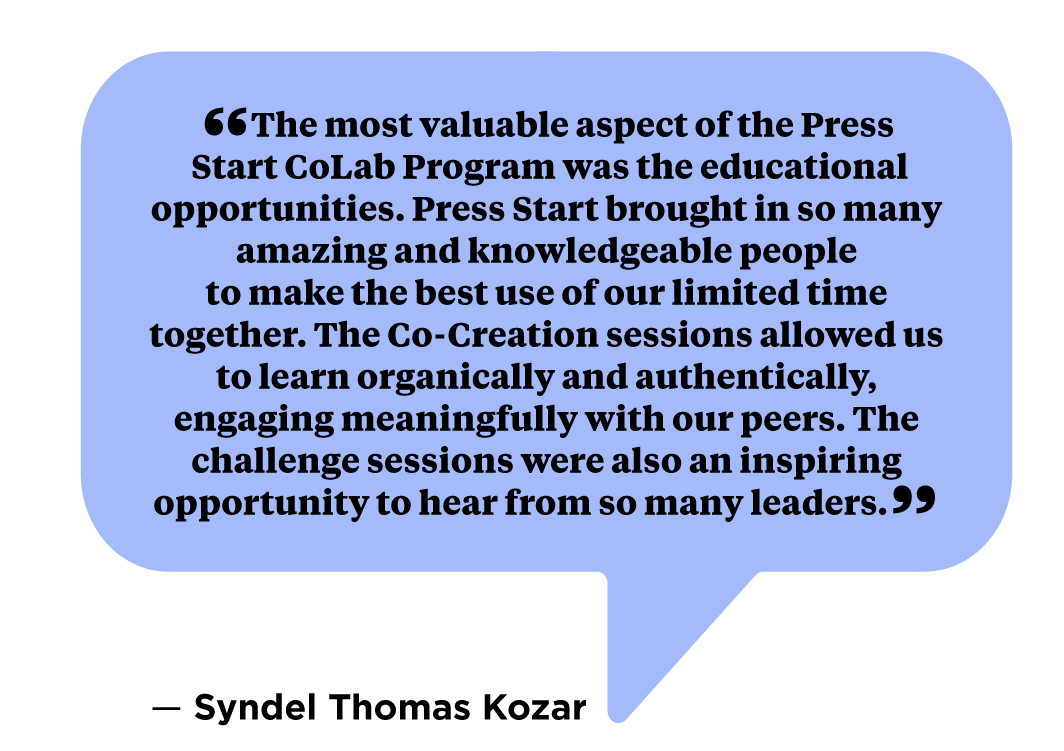 Inspiring Insights on Press Start's 2024 CoLab Program - Teachers Life
